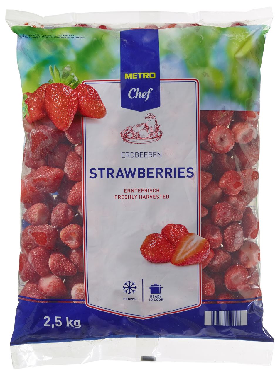 METRO Chef Fresas 25-35nn 2,5Kg
