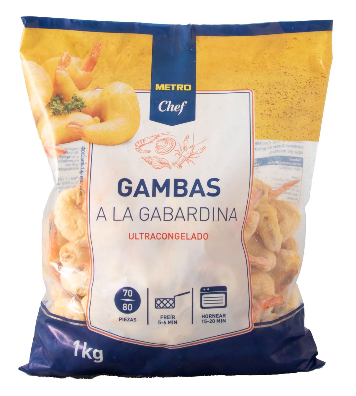 METRO Chef Gambas gabardina 1Kg