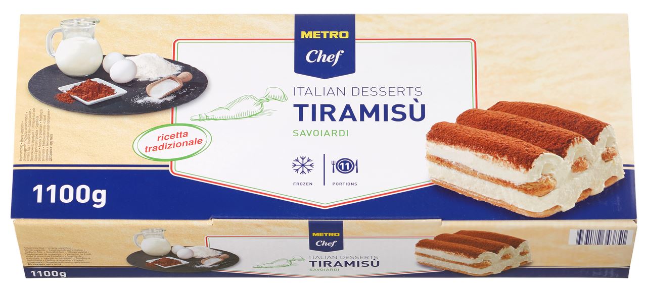 makro Chef Tiramisu savoiardi 1,1Kg