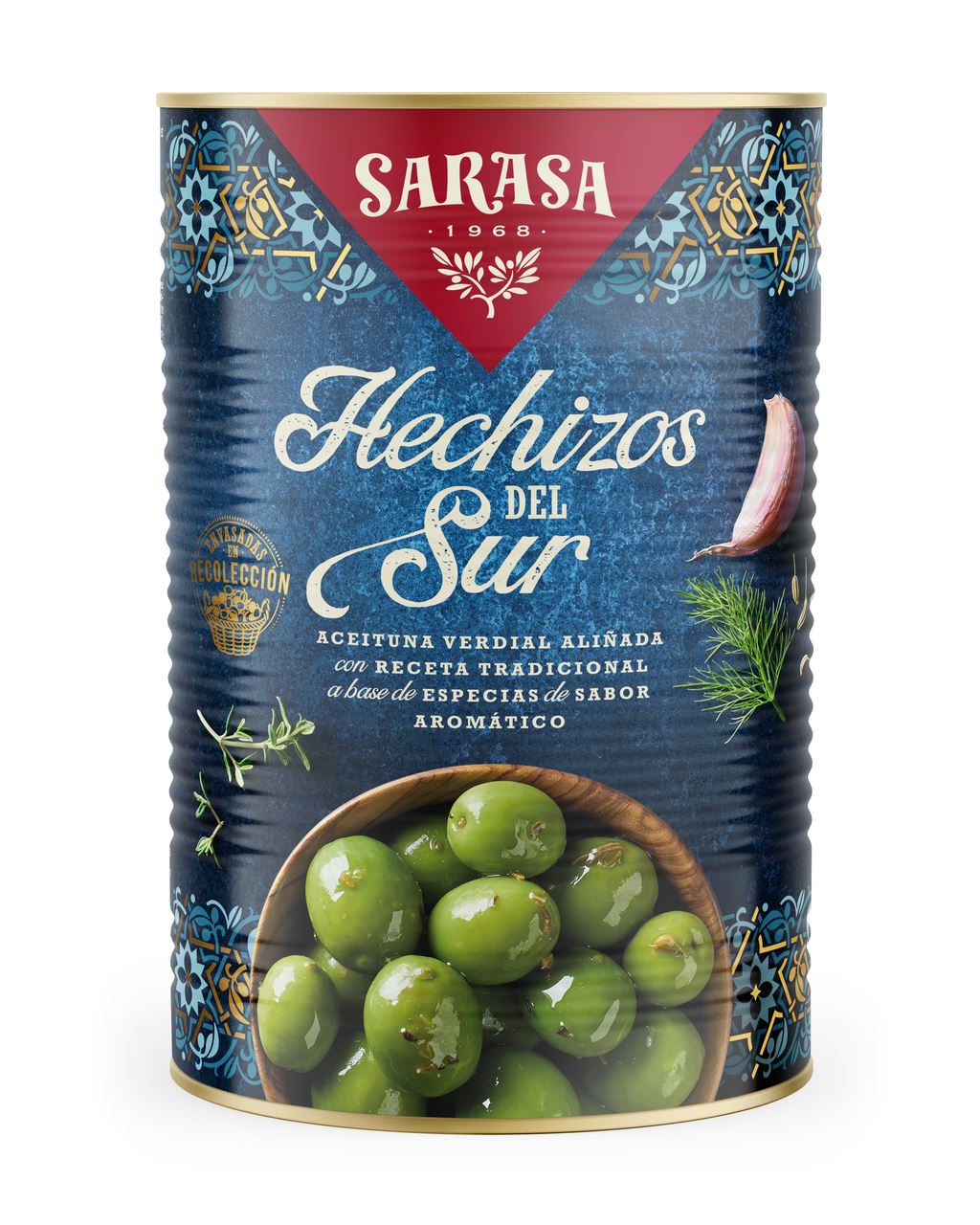 SARASA aceituna los hechizos del sur lata 2500 gne (4200 g)