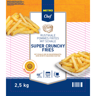 METRO Chef Frites Super Crunchy sachet 2.5 kg