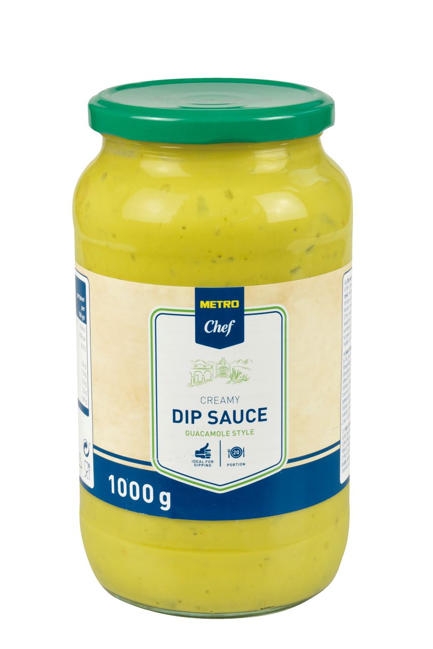 METRO Chef Salsa Dip guacamole 1 vaso 1 kg