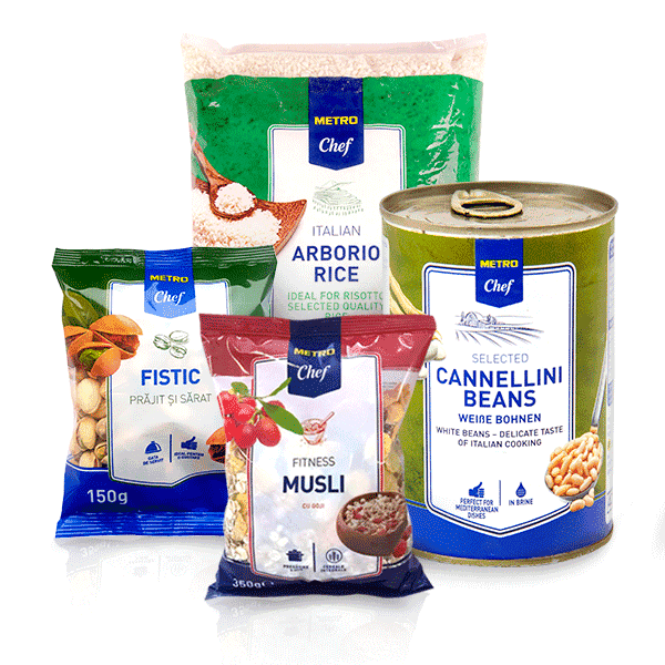 Marca proprie METRO Chef - gust și calitate | Metro