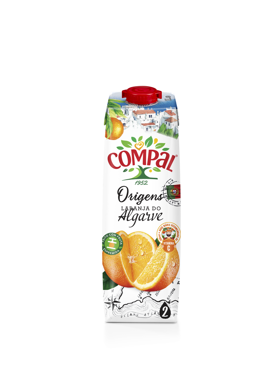 COMPAL Nectar Laranja Do Algarve 12 X 1L
