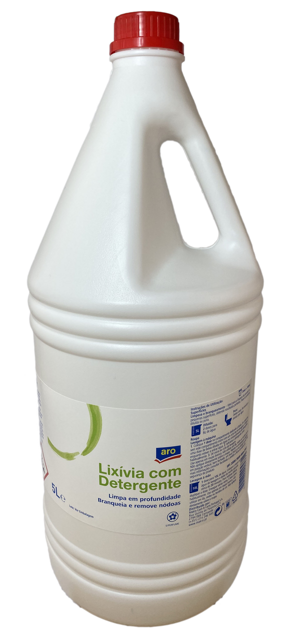 LIXÍVIA COM DETERGENTE ARO 5 L