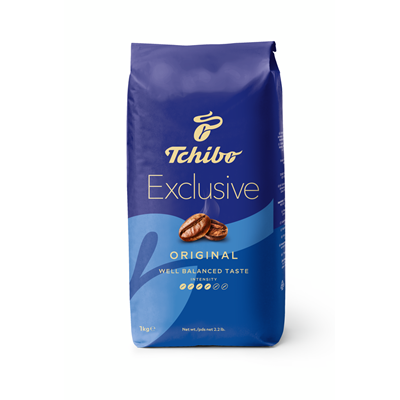 Tchibo Exclusiv Cafea Boabe 1 Kg