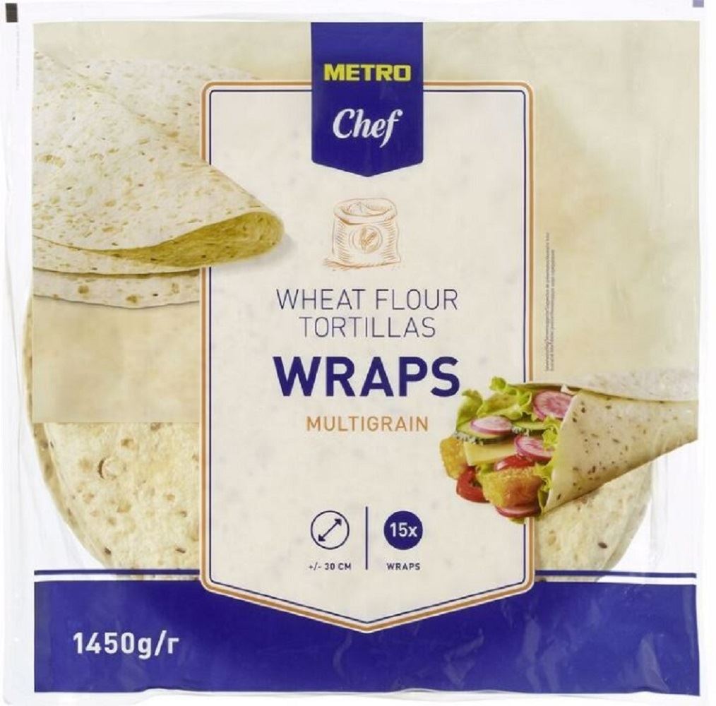 METRO Chef Tortilla Wrap Multicereale 1,45 Kg