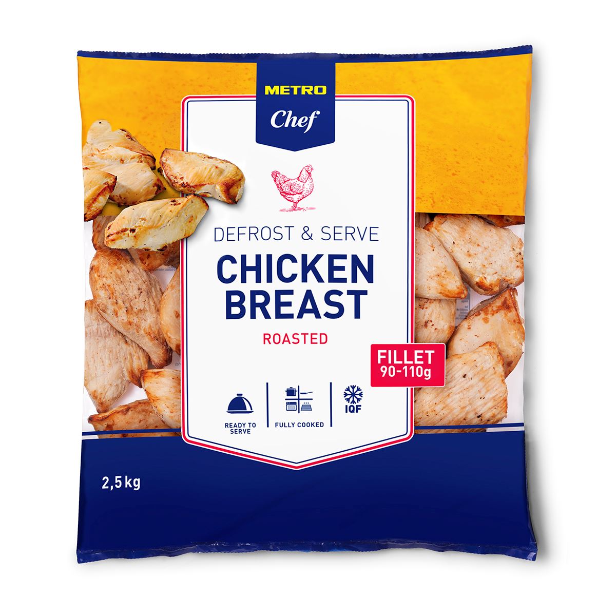 METRO Chef File Piept de Pui Copt 2,5 Kg