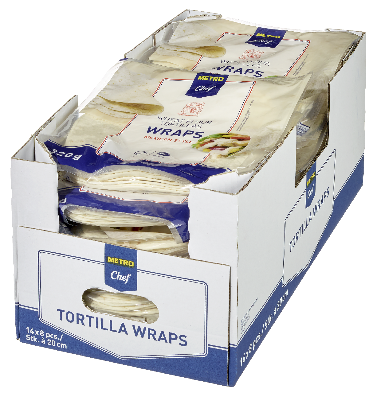 METRO Chef Tortilla Wraps 320 g