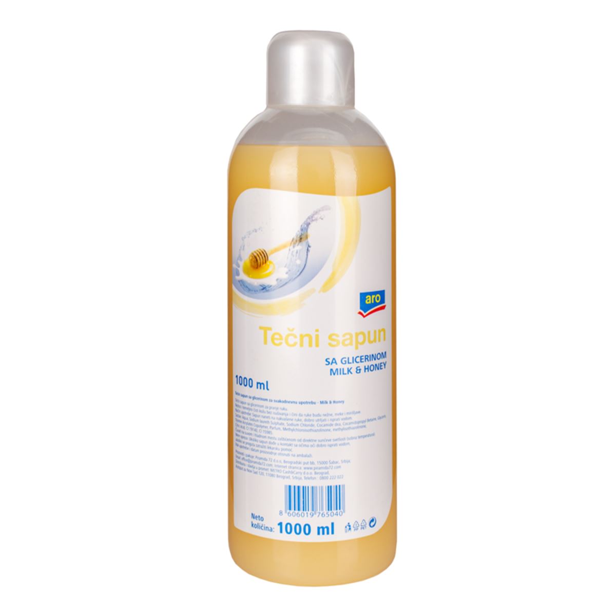 aro Tečni sapun milk&honey 1 l