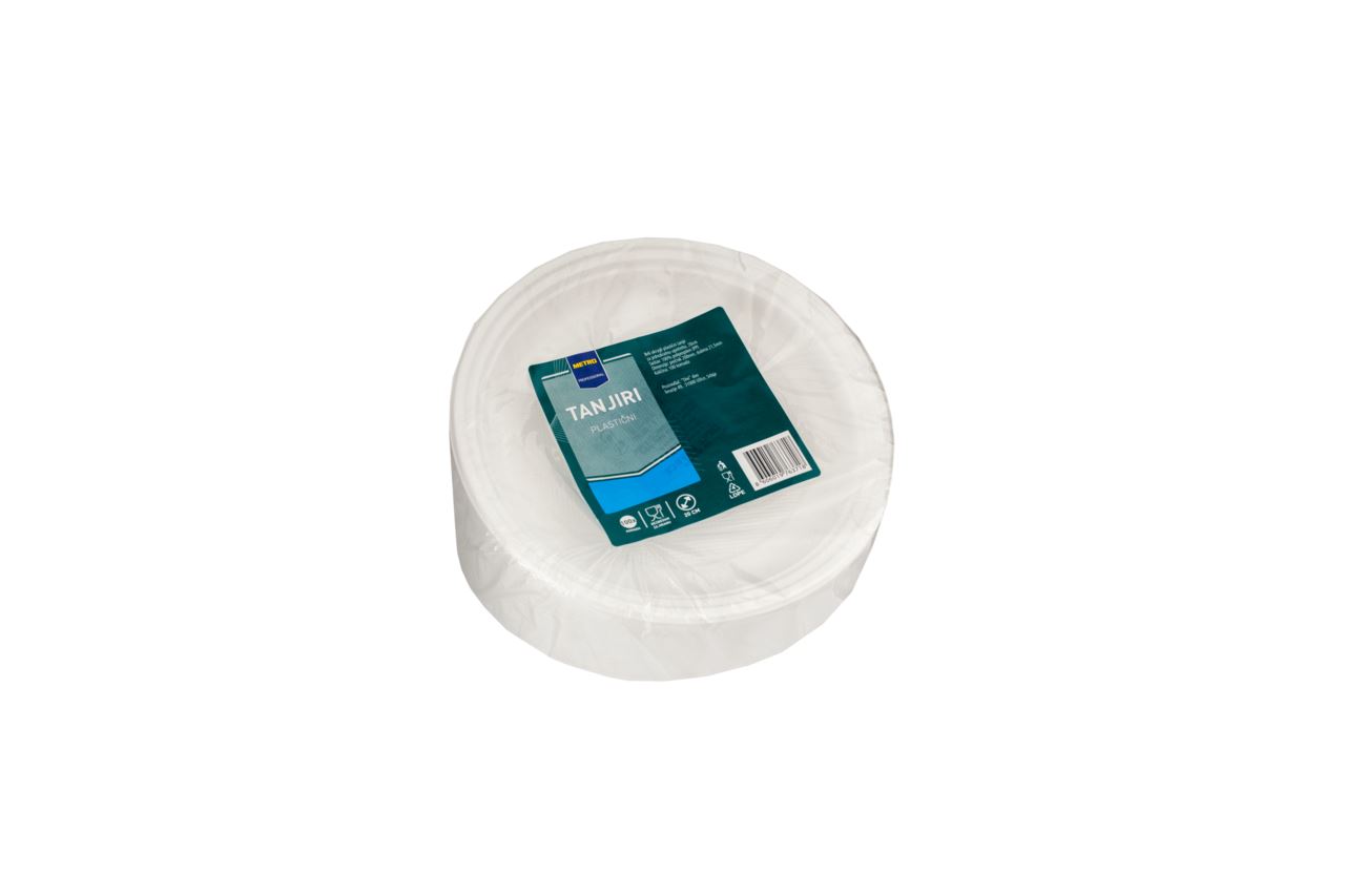 METRO PROFESSIONAL Plastični tanjiri, dimenzije 20 cm 100/1