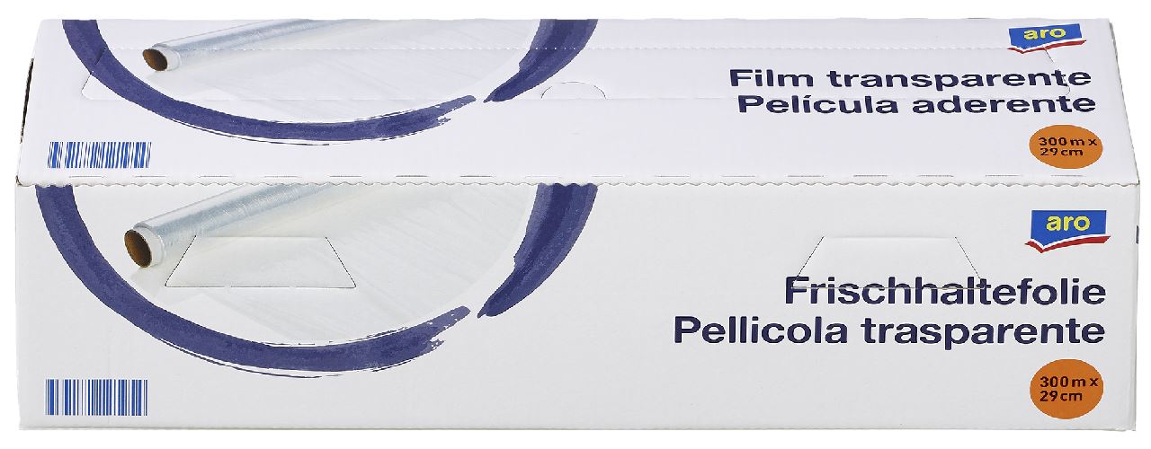 aro PVC providna folija ldpe u kutiji 11my, 300X29 cm