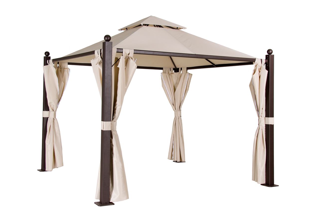 Tarrington House Paviljon fedora gazebo bež boje