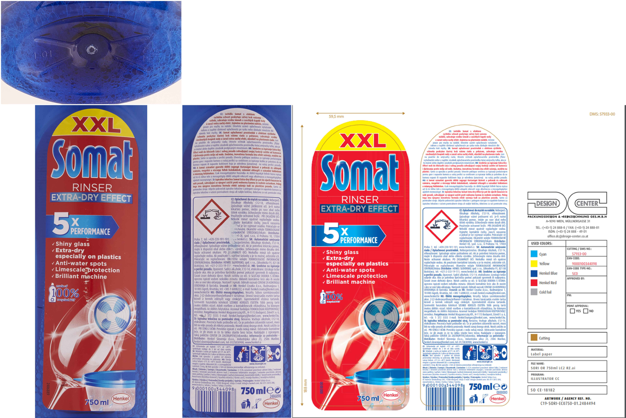 Somat Blue leštidlo do umývačky riadu 750 ml - Leštidlá, Umývačky ...