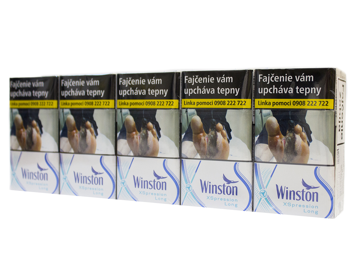 Winston XSpression Long hybr. slim box 20ks KC3,20 10krab. kolok G t ...