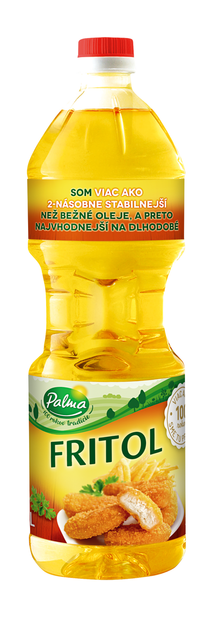 Fritol olej 15 x 1 l - Fritovací, Olej, Olej, ocot, cukor, soľ, Trvanlivé