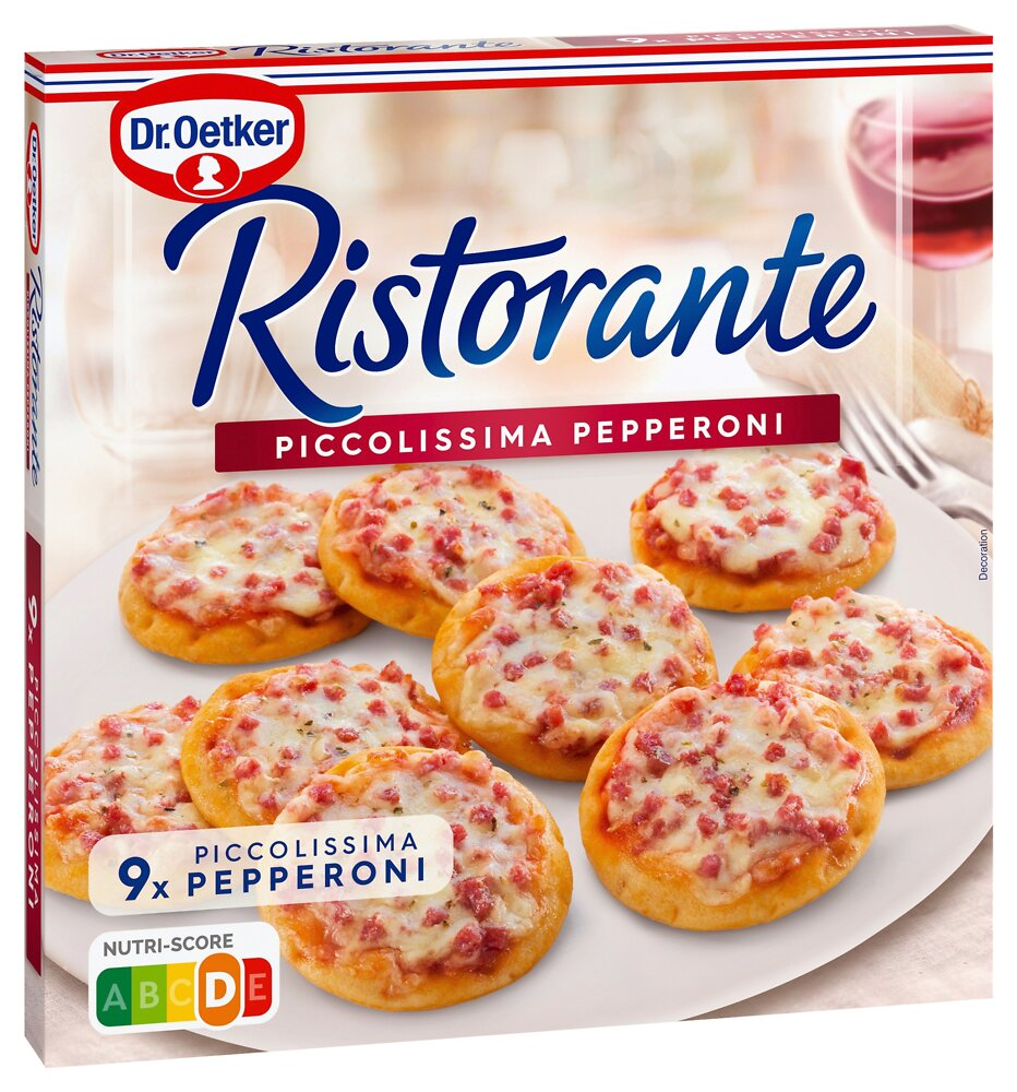 Dr. Oetker Ristorante Pizza piccolissima pepperoni mraz. 216 g - Pizze ...