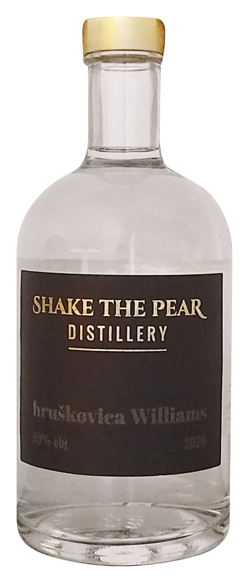 SHAKE THE PEAR Hruškovica Williams 50% 500 ml - Hruškovica, Ovocné ...