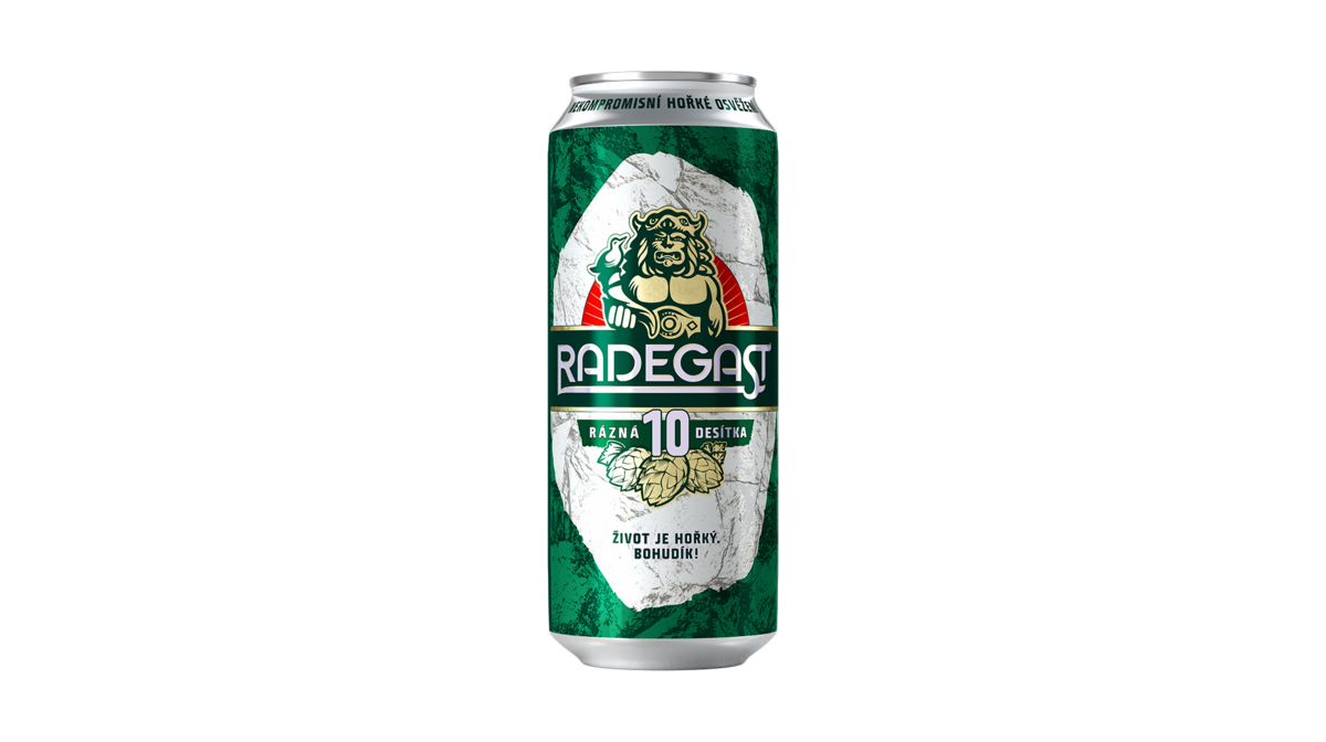 RADEGAST 10° pivo 24 x 500 ml vratná plechovka - Špeciály plzeňského ...