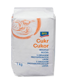 aro Cukor práškový 10 x 1 kg - Biely, Cukor, Olej, ocot, cukor, soľ ...