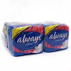ALWAYS CLASSIC MAXI 4x9ks 4x - Vložky, Dámska hygiena, Pre ženy ...