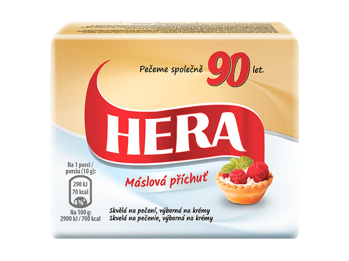HERA 250G MASLOVÁ 4x - Margaríny, Maslo, margaríny, tuky, Mliečne ...