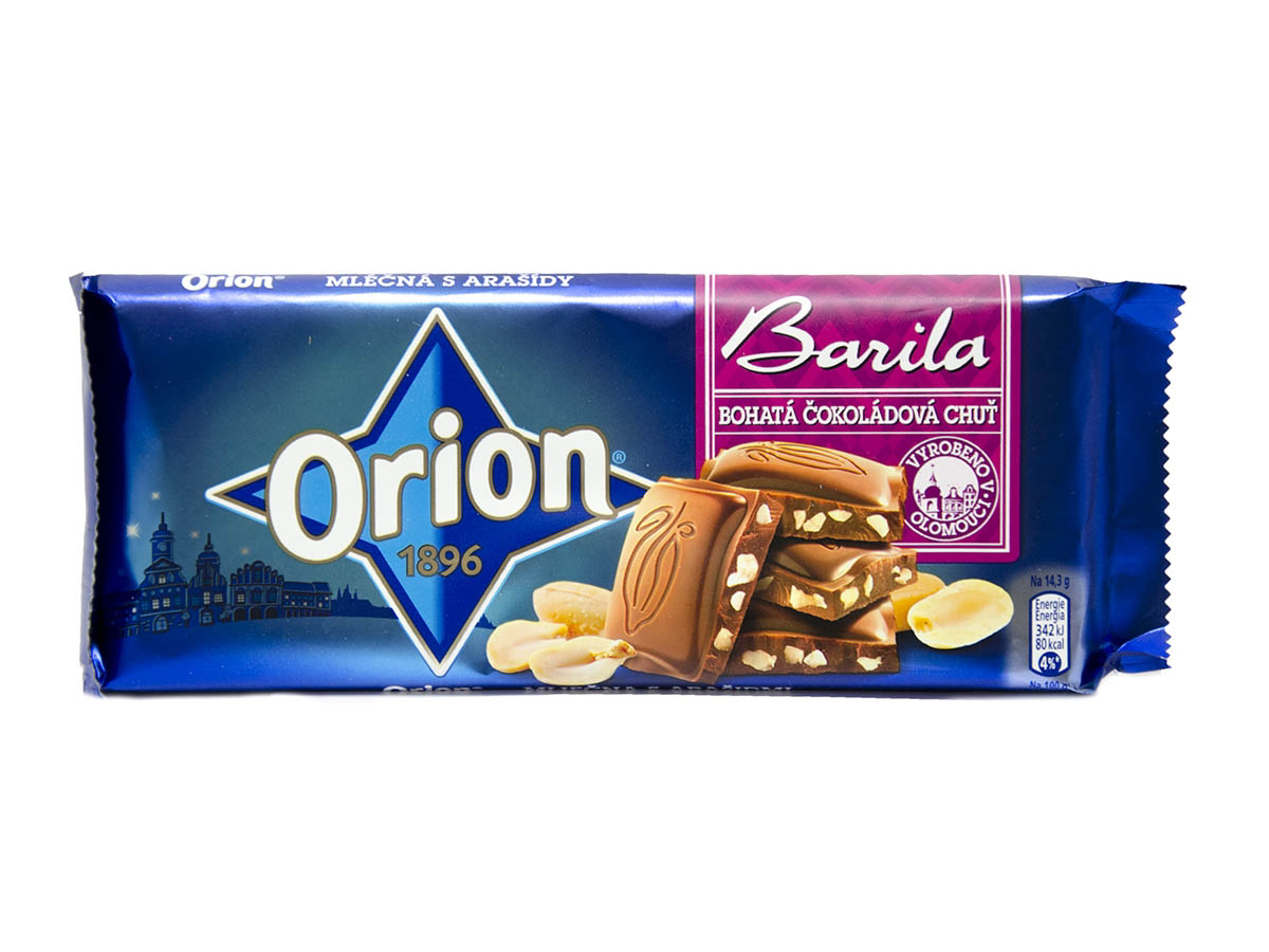 ORION COKOLADA 100g BARILA 9x - Horké, tmavé, Tabuľkové čokolády ...